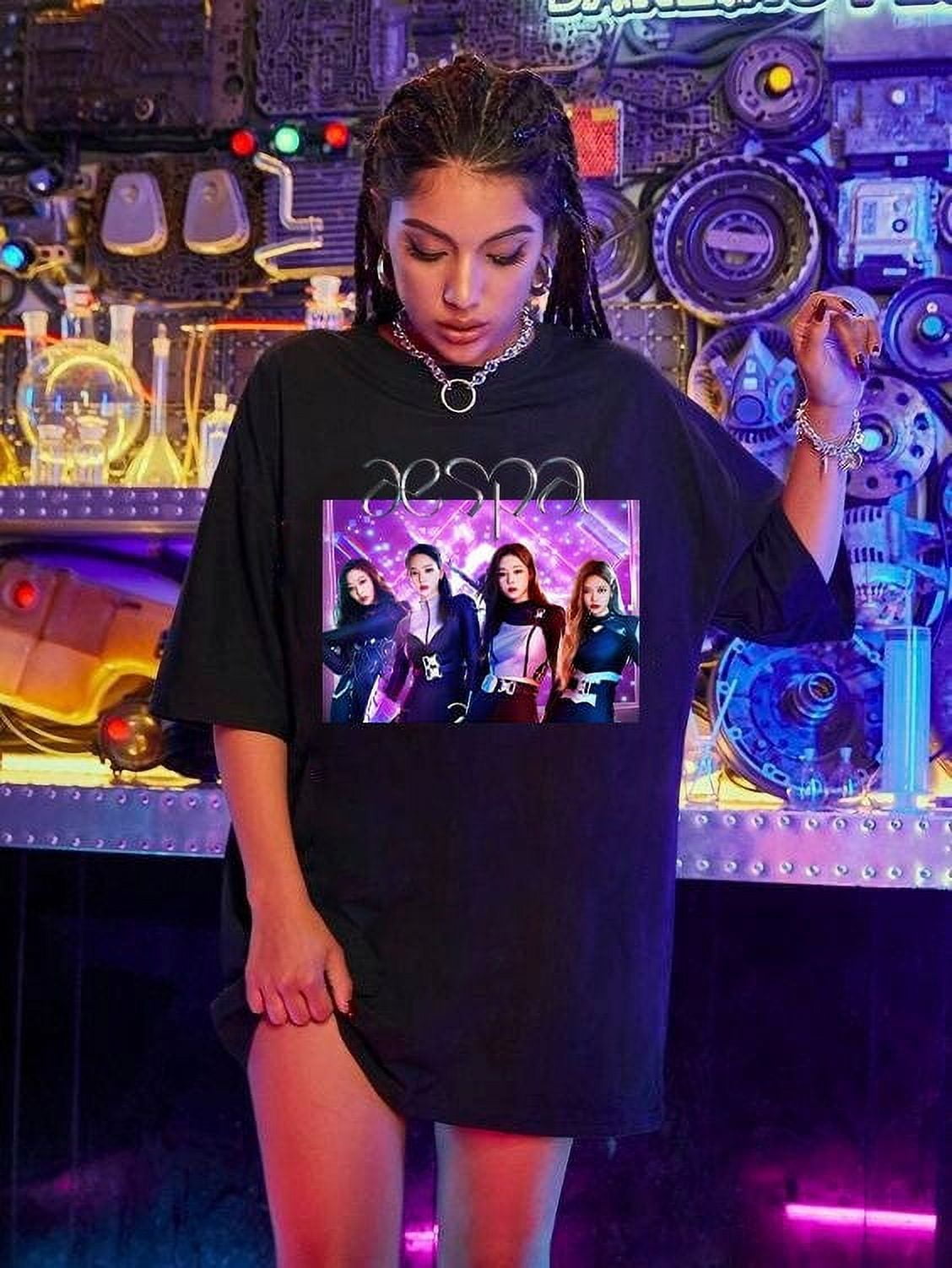 Aespa Synk: Hyper Line Shirt, Aespa Vintage y2k Shirt, Aespa Merch ...