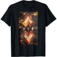 Aesthetic Aztec Pattern Bohemian Vintage Tribal T-Shirt - Walmart.com