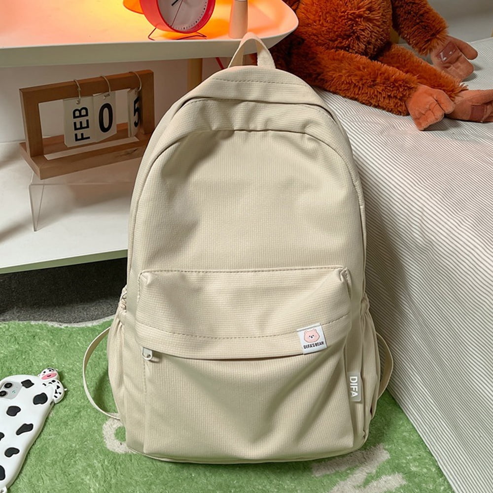 Aesthetic Backpack Cute Kawaii College Backpack Nylon Travel Daypack ...