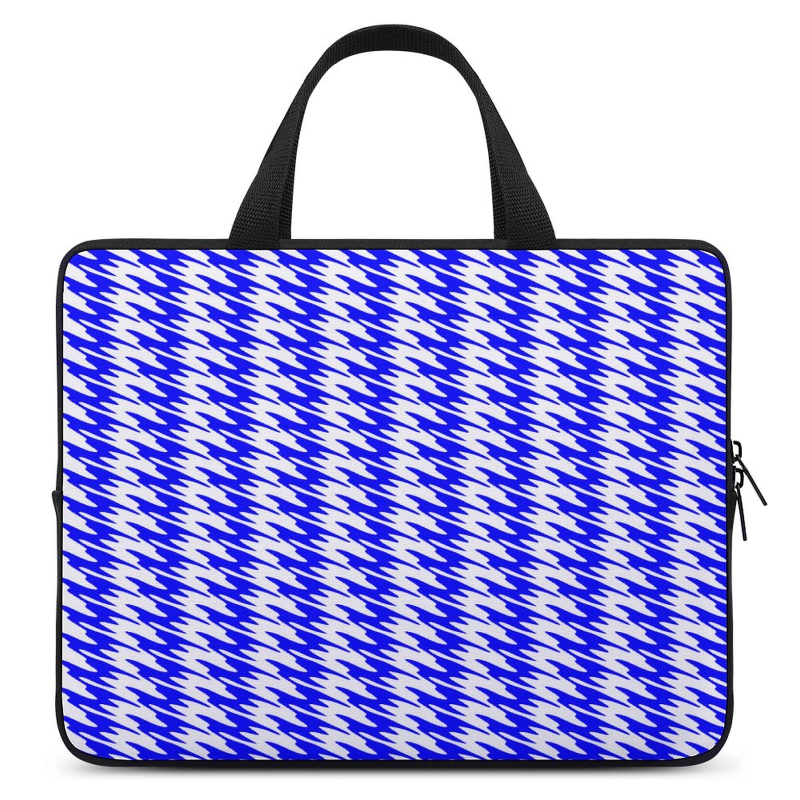 Aesthetic Blue And White Ripple Laptop Bag Women Man 10 12 13 15 17 ...
