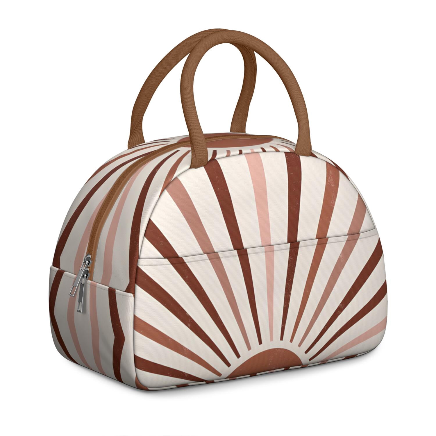Aesthetic Boho Lunch Tote – Large Insulated Bag for Office, Picnic ...