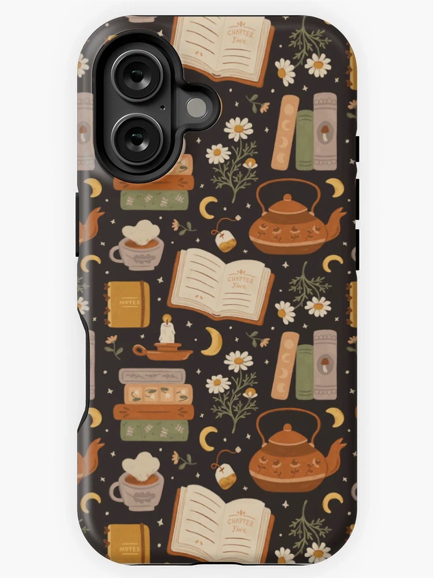 Aesthetic Book Lover Retro Gift iPhone 11 12 13 14 15 16 17 Pro Max ...