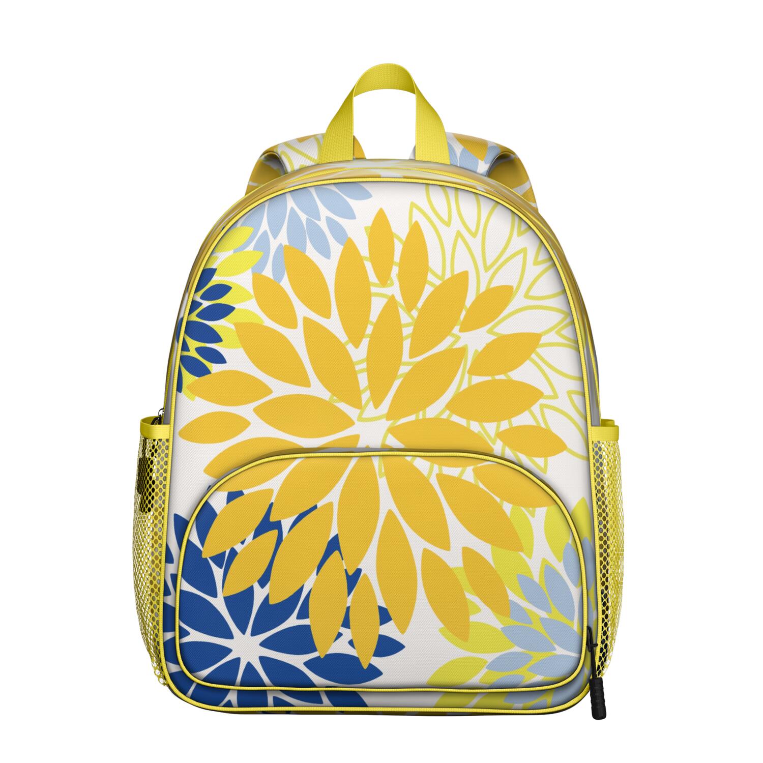 Aesthetic Cat Pattern Backpack - Spine-Friendly & Adjustable for Teens ...
