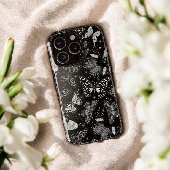 Aesthetic Celestial Butterfly and Moth Protective Phone Case 11 12 13 ...