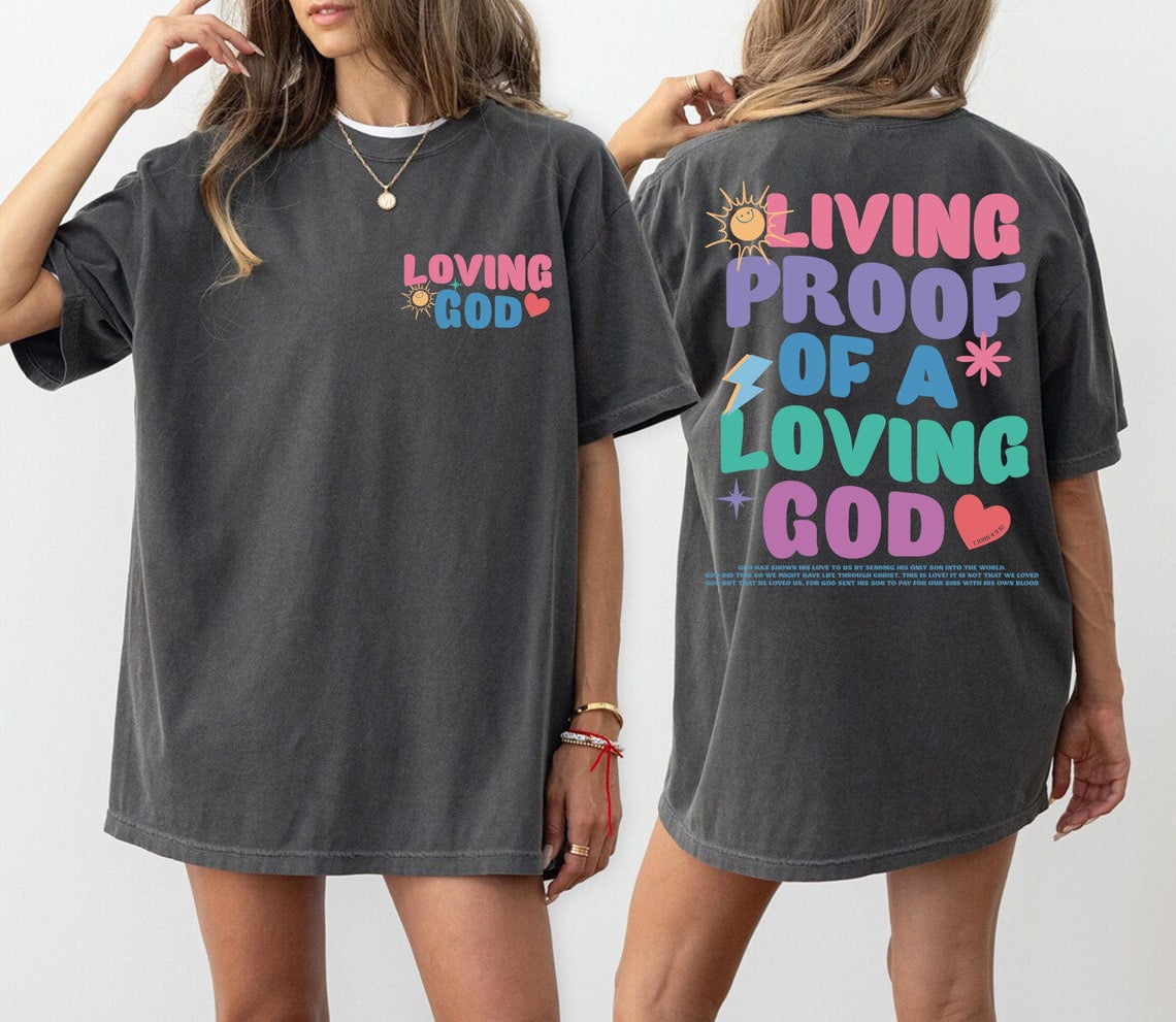 Aesthetic Christian Jesus Streetwear Bible Verse T-Shirt - Walmart.com