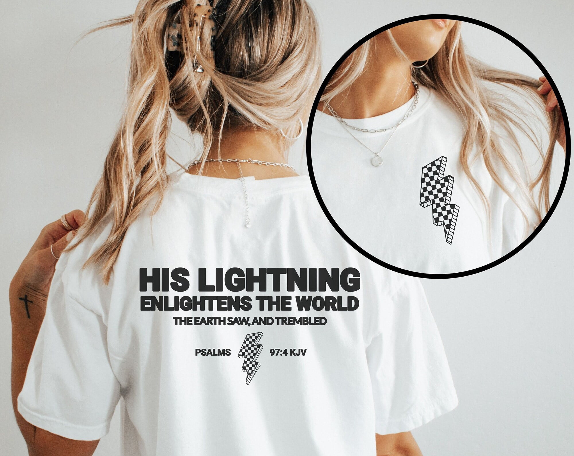 Aesthetic Christian Shirt Christian Streetwear Apparel Bible Verse ...