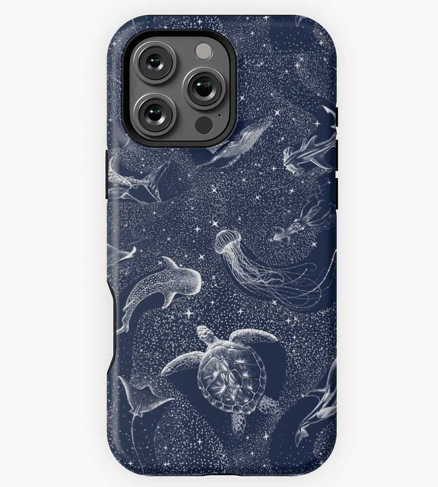 Aesthetic Cosmic Ocean Art GA468 Phone Case for iPhone 11 to 17 Pro Max ...