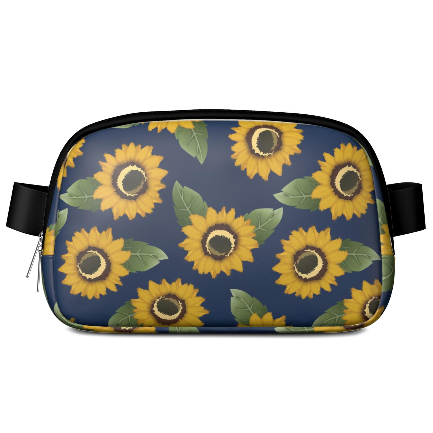 Aesthetic Cow Fanny Pack – Highland Bull Waist Bag with Farm Floral ...