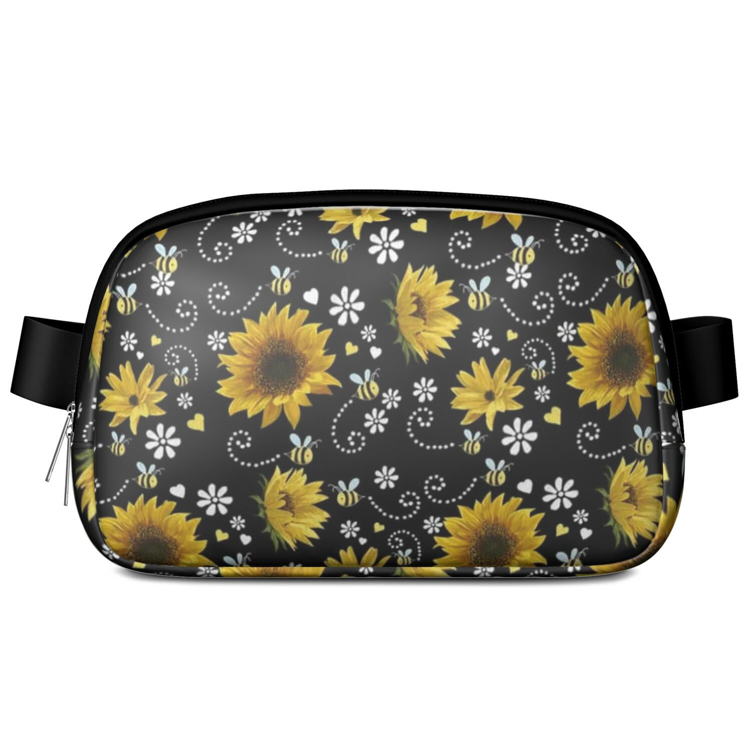 Aesthetic Cow Fanny Pack – Highland Bull Waist Bag with Farm Floral ...