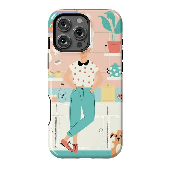 Aesthetic Cozy Home Hygge Lover Artwork iPhone Case 17 16 15 14 13 12 ...