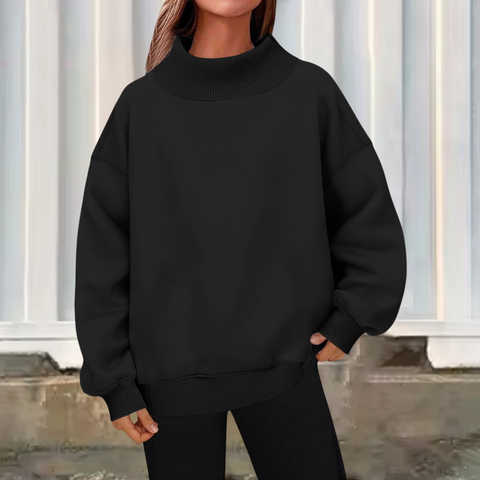 Aesthetic Crewneck Sweatshirts Women Varsity Soft Vintage Graphic Top ...