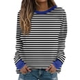 Aesthetic Crewneck Sweatshirts Women Varsity Soft Vintage Graphic Top ...