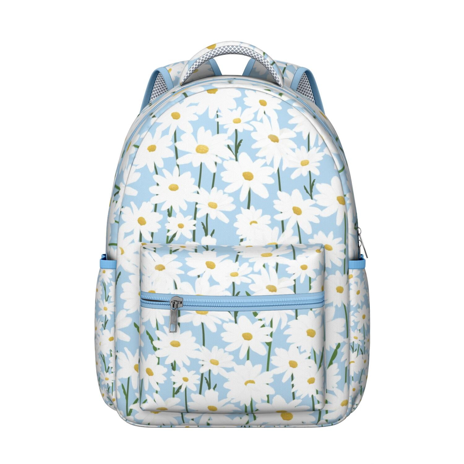 Aesthetic Daisy Student Backpack - Waterproof & Ergonomic School Bag ...