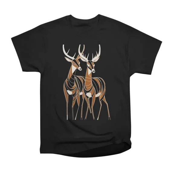 Aesthetic Deers T-Shirt Tee Gift For Him Merch For Her Apparel For ...