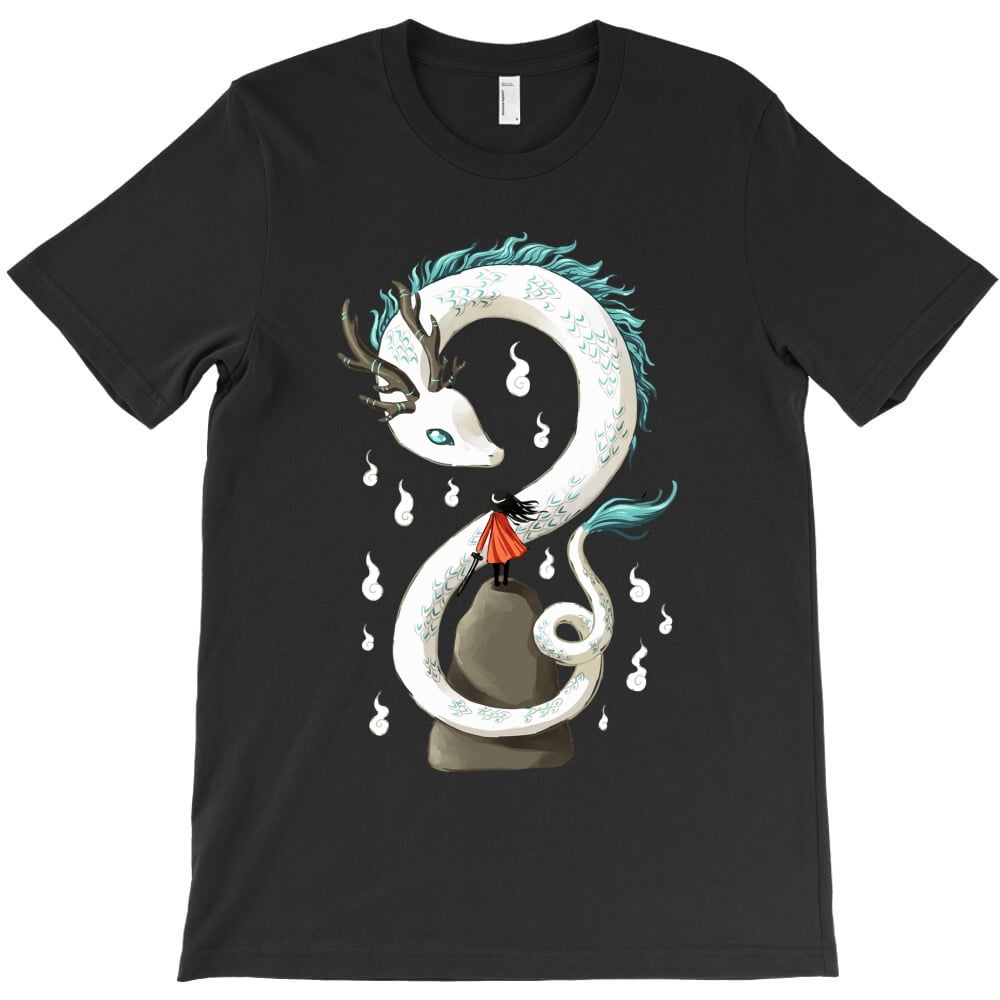 Aesthetic Dragon Spirit Mythical Fantasy Creature Anime Style Graphic ...