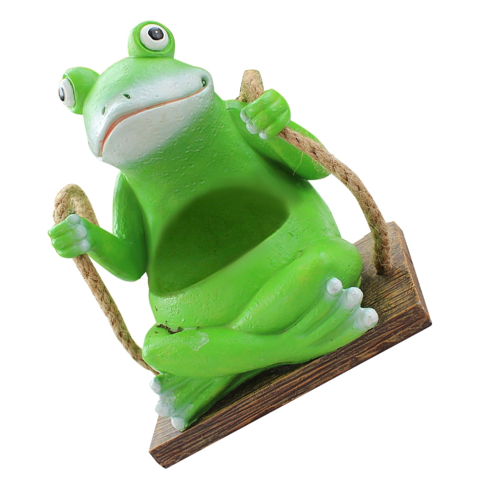 Aesthetic Frog Pendant Frogs Garden Statue Decorate Outdoor Resin ...