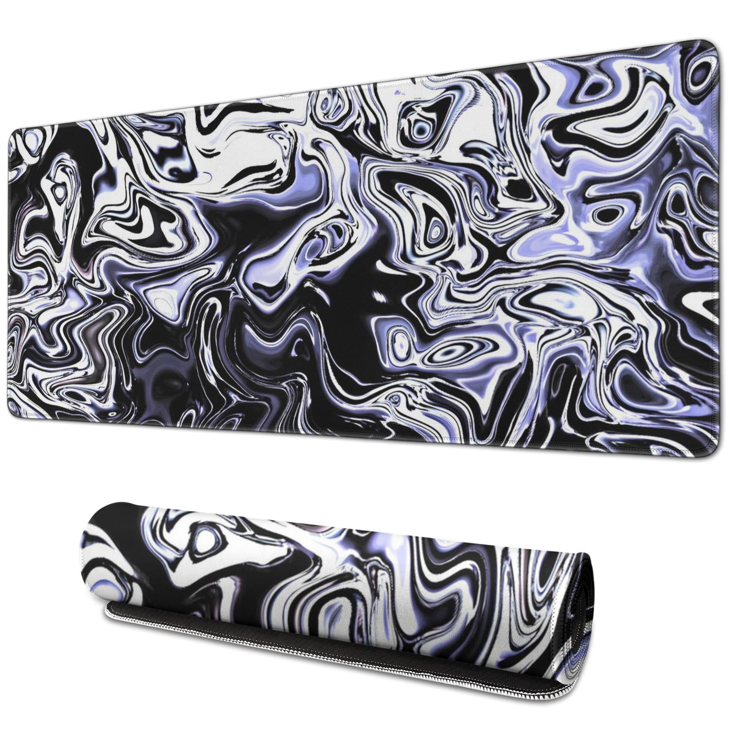 Aesthetic & Functional Large Mouse Pad - Fluid Pattern Design for ...