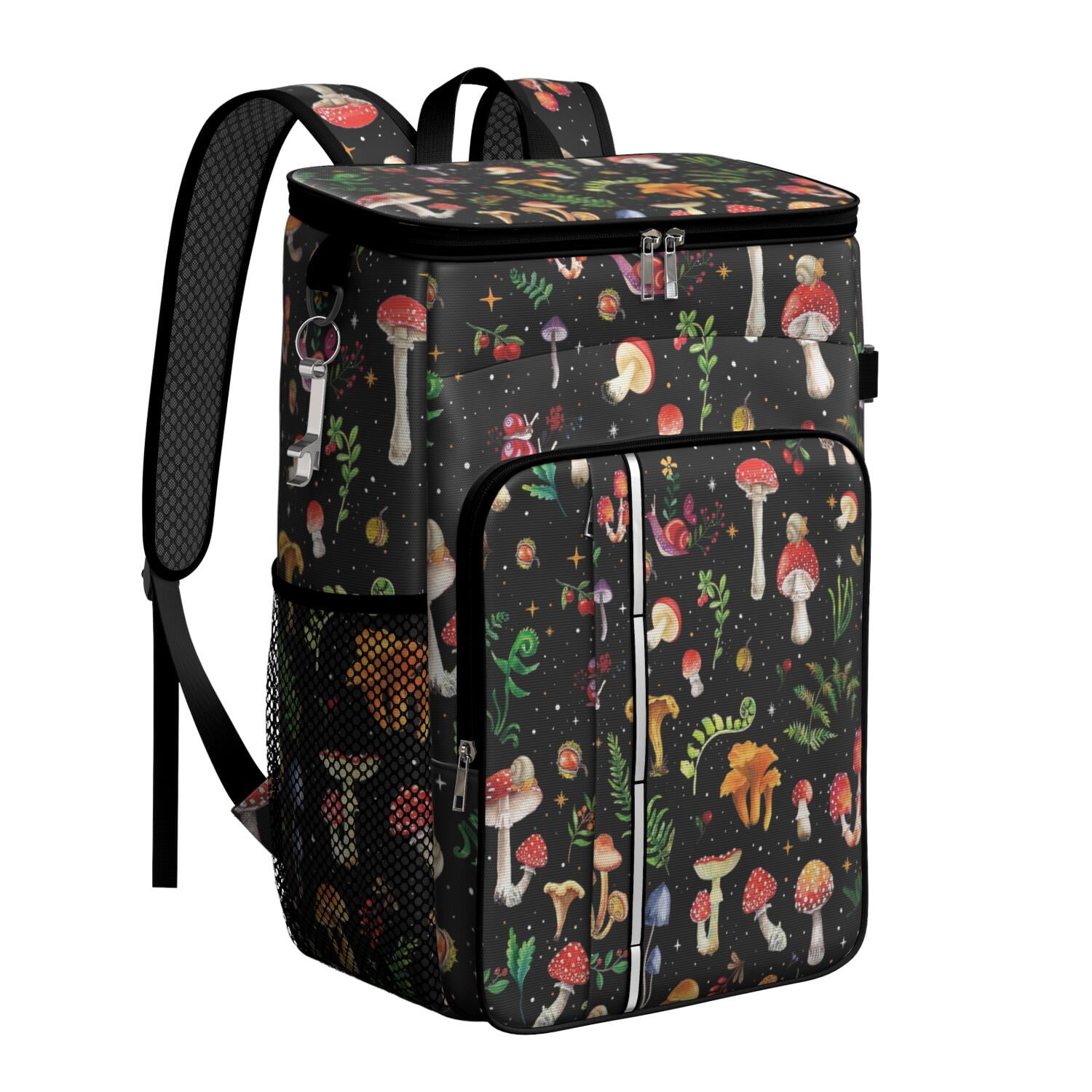 Aesthetic Fungi Backpack Cooler, Leakproof Insulated Cooler Bag with ...