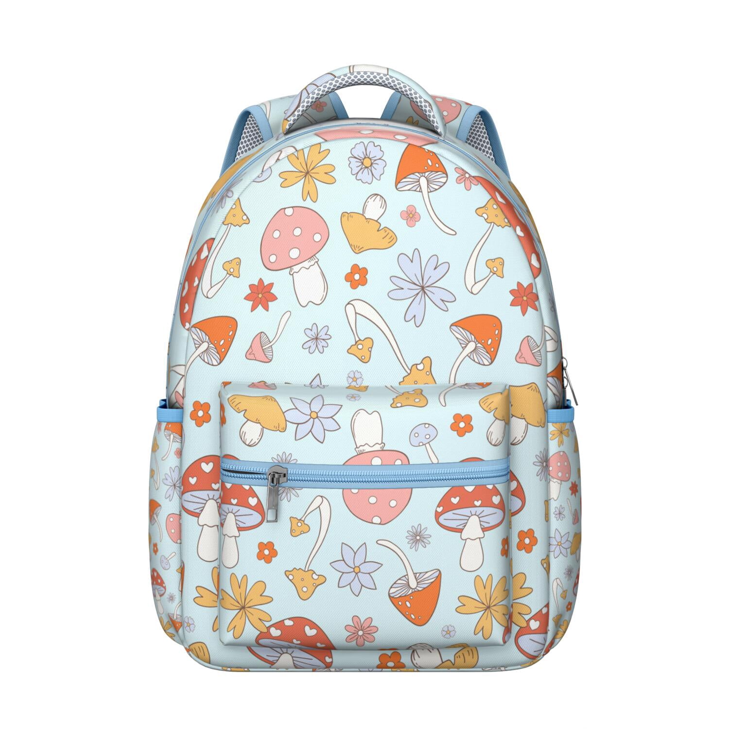Aesthetic Fungi Students Backpack Gothic Psychedelic Trippy Magical ...