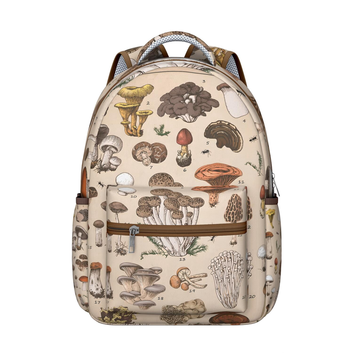 Aesthetic Fungi Students Backpack Gothic Psychedelic Trippy Magical ...