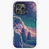 Aesthetic Galaxy Night Sky Japanese Scene iPhone Case 11 12 13 14 15 16 ...