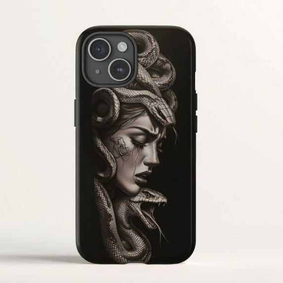 Aesthetic Gothic Dark Snake Mythology Heavy-Duty Protective Case for ...