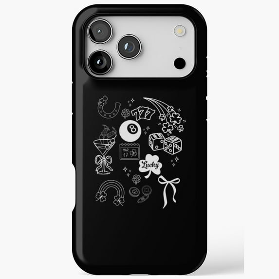 Aesthetic Irish Holiday Icon Art iPhone Case 17 through 11 Pro Max ...