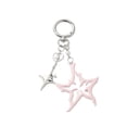Aesthetic Keychain Accessories Lovely Hollow Star Heart Keychain,Bag ...
