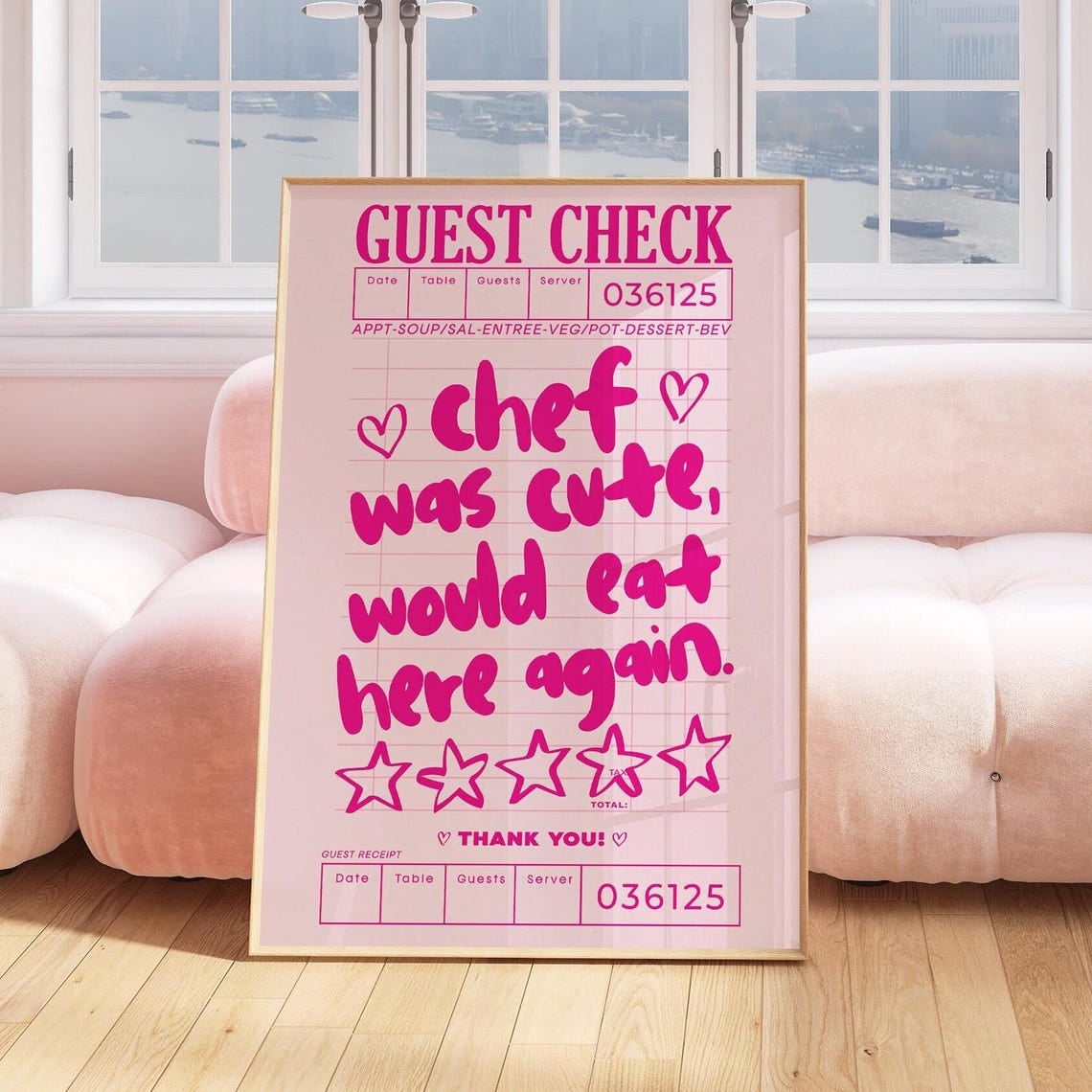 Aesthetic Kitchen Decor Cute Cooking Art Kitchen Wall Art Print ...