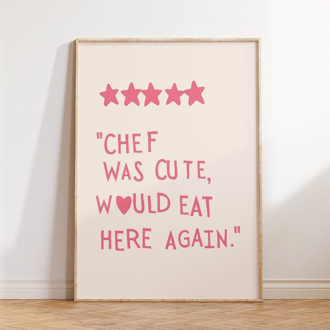 Aesthetic Kitchen Decor Cute Cooking Art Kitchen Wall Art Print ...