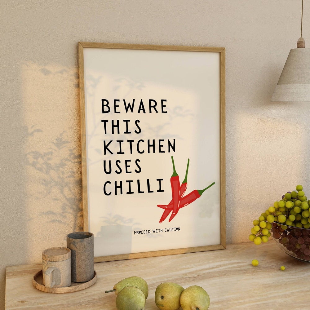 Aesthetic Kitchen Decor, Trendy Cooking Art, Kitchen Wall Art Prints ...