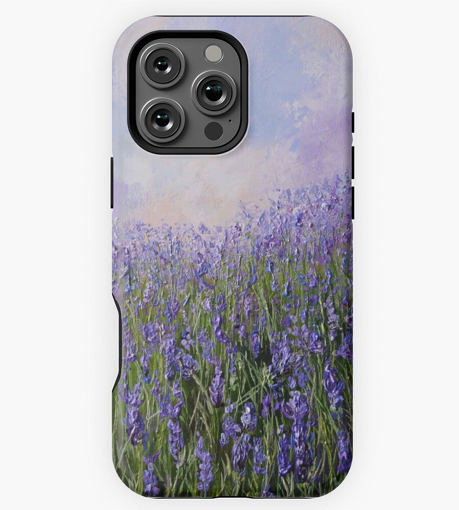 Aesthetic Lavender Mist Color GA765 Phone Case for iPhone 11 to 17 Pro ...