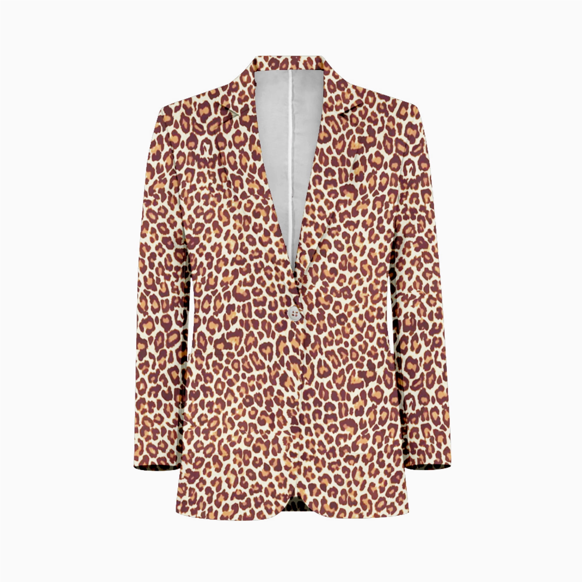 Aesthetic Leopard Print 1 Men Blazers Slim Clothing Summer Jacket Man ...