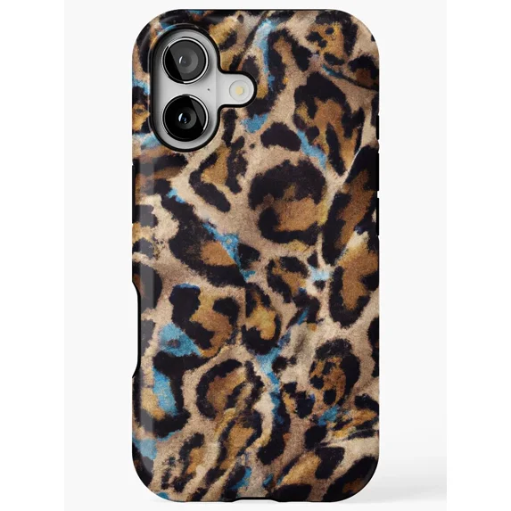 Aesthetic Leopard Print Animal Pattern Protective Case for iPhone 11 12 ...