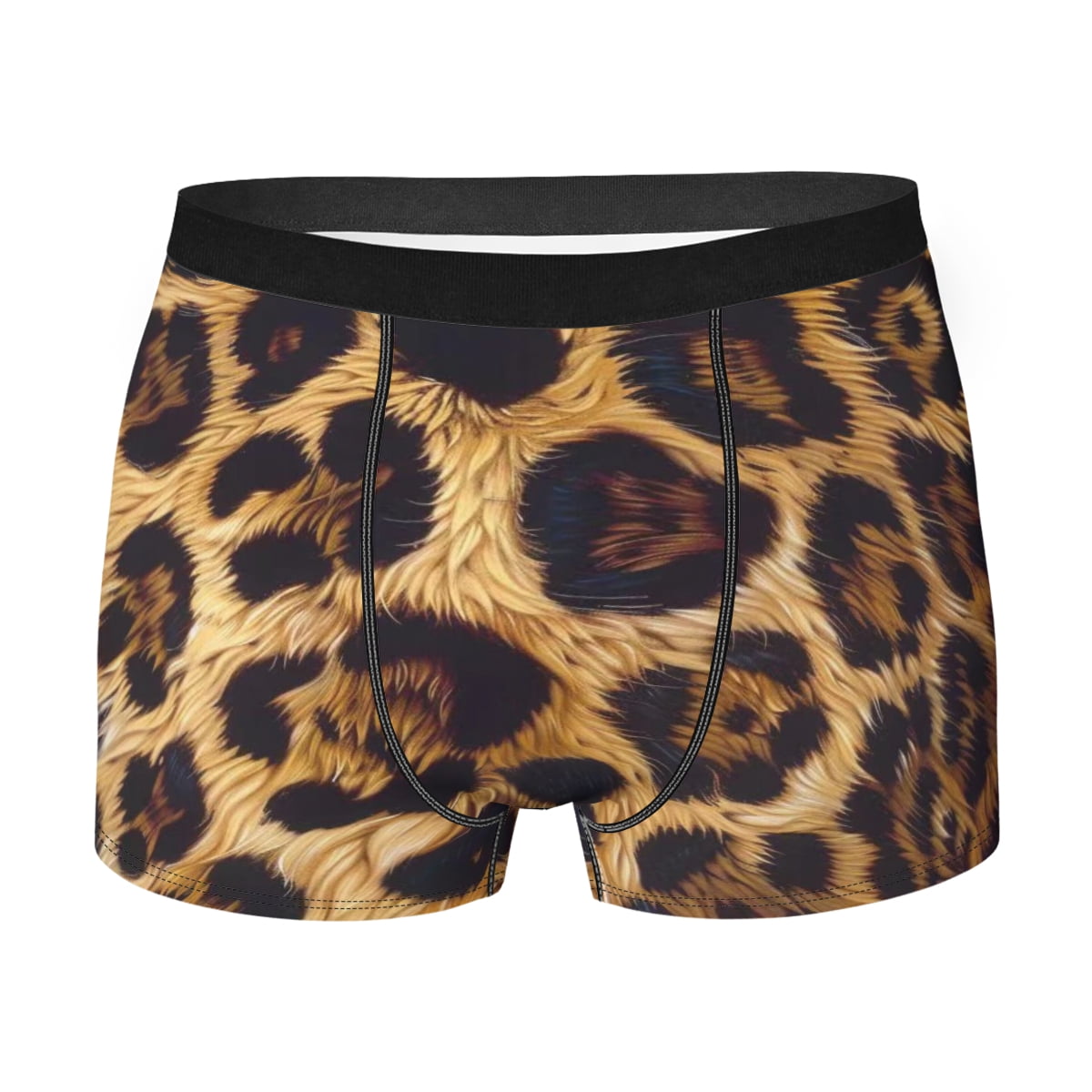 Aesthetic Leopard Print Boxer Shorts For Man 3D Print Male Underwear ...