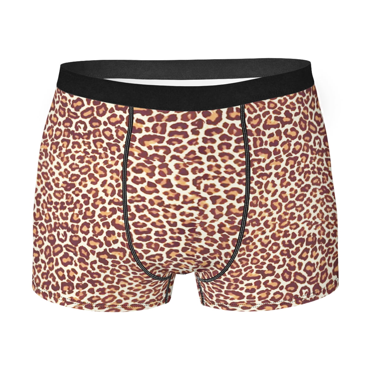 Aesthetic Leopard Print Boxer Shorts For Man 3D Print Male Underwear ...