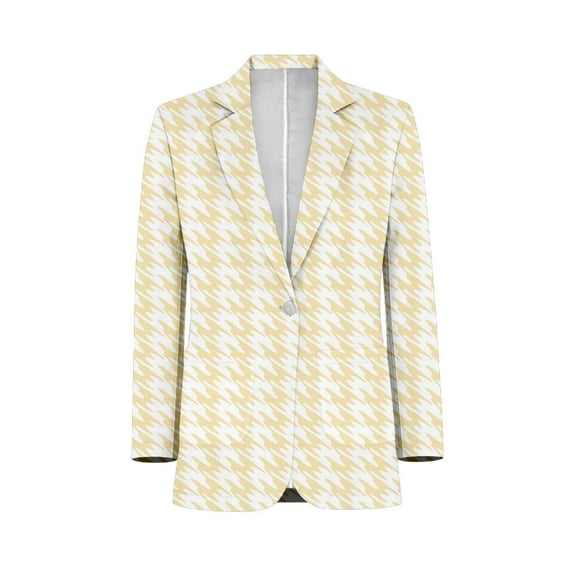 Aesthetic Light Ivory And White Ripple Men's Suit Blazer Casual Party ...