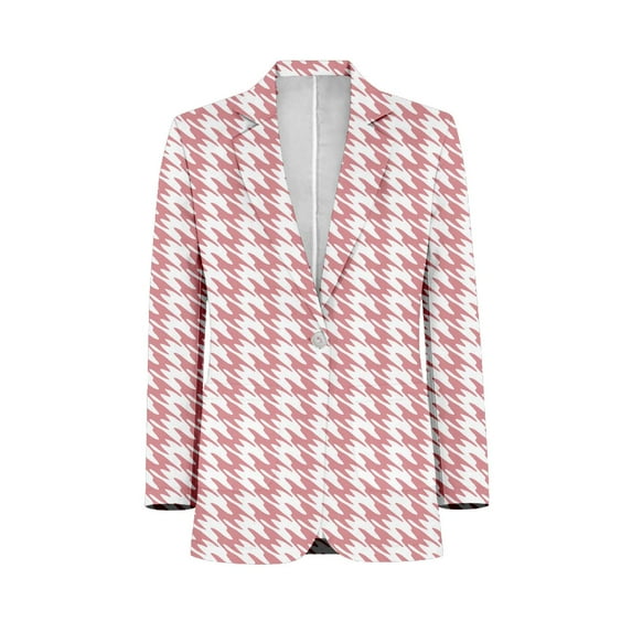 Aesthetic Light Pink And White Ripple Men Blazers Slim Clothing Summer ...