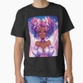 Aesthetic Melancholic Manga Panel Lonely Girl Stargazing Dreamy Top T ...
