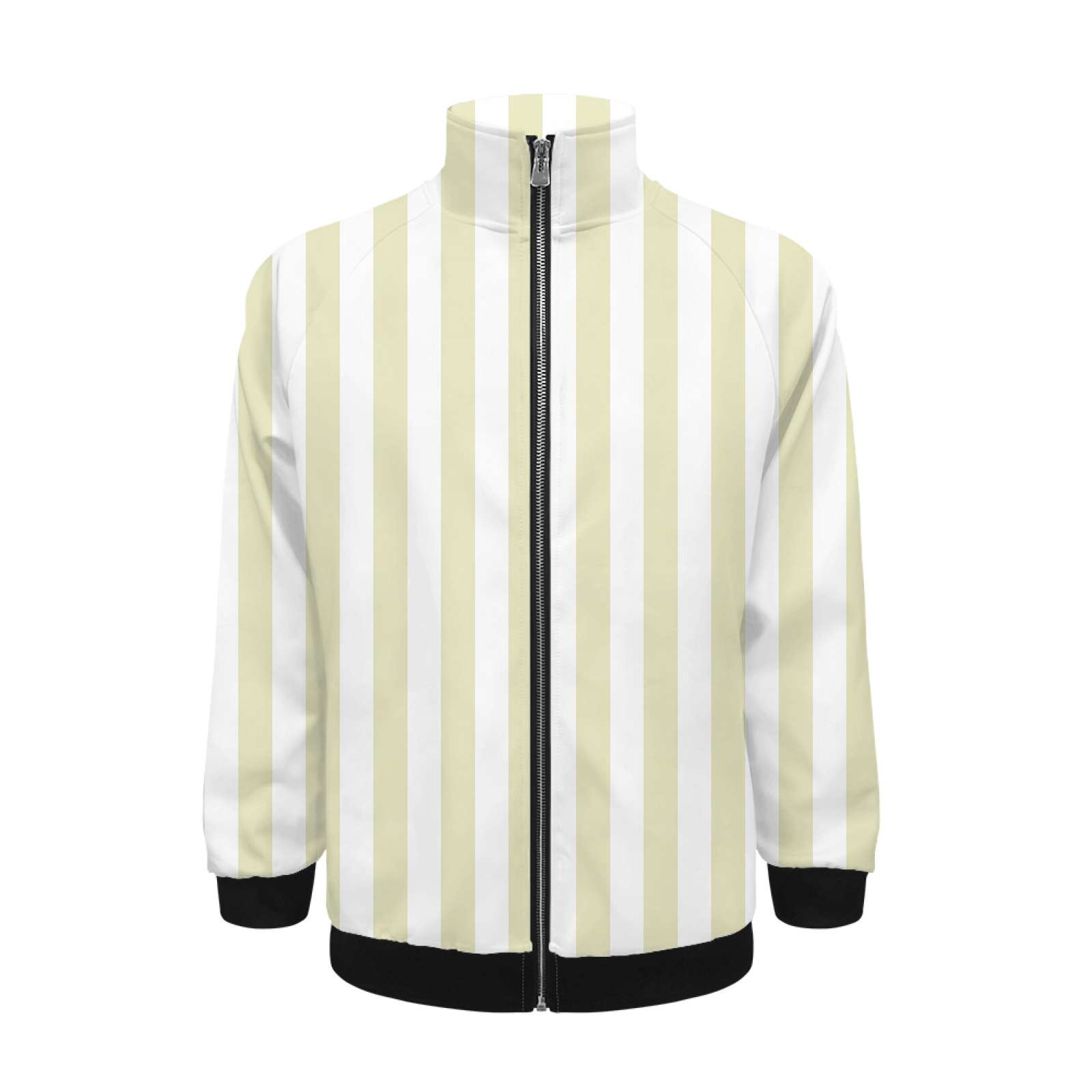Aesthetic Oyster White And White Vertical Jacket Men's Street Cool Long ...