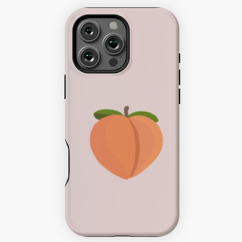 Aesthetic Peach Fruit Summer Art Phone Case for iPhone 16 15 14 13 12 11 Pro Max - Creative Art ...
