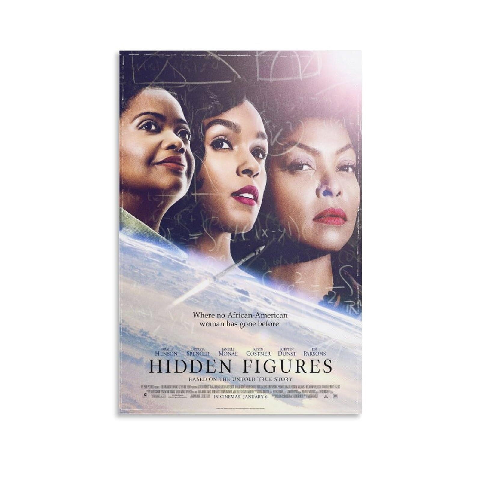 Aesthetic Posters Hidden Figures Movie Posters Custom Poster Poster ...