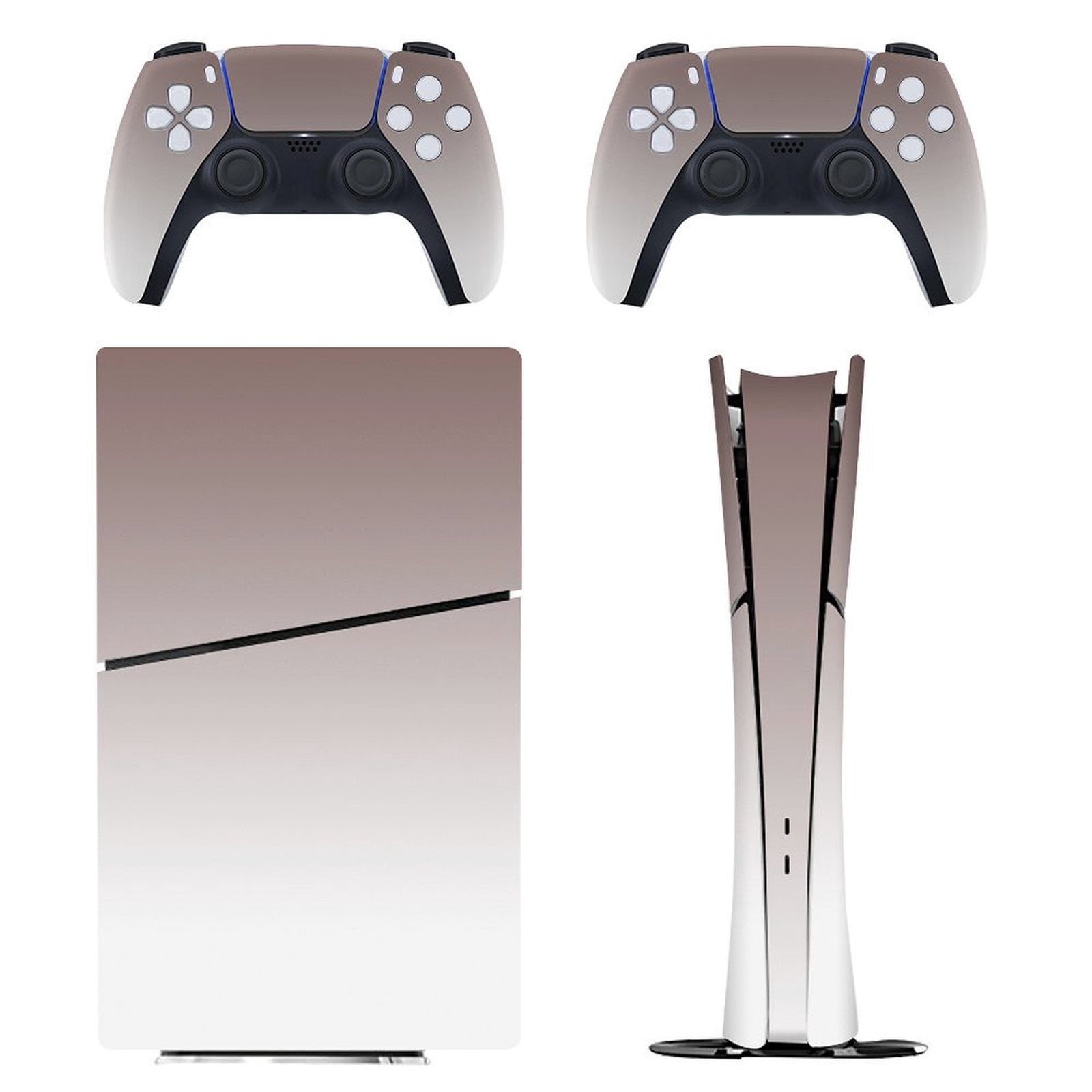 Aesthetic Purple Violet And White Gradient PS5/PS5 Slim Digital Disc ...