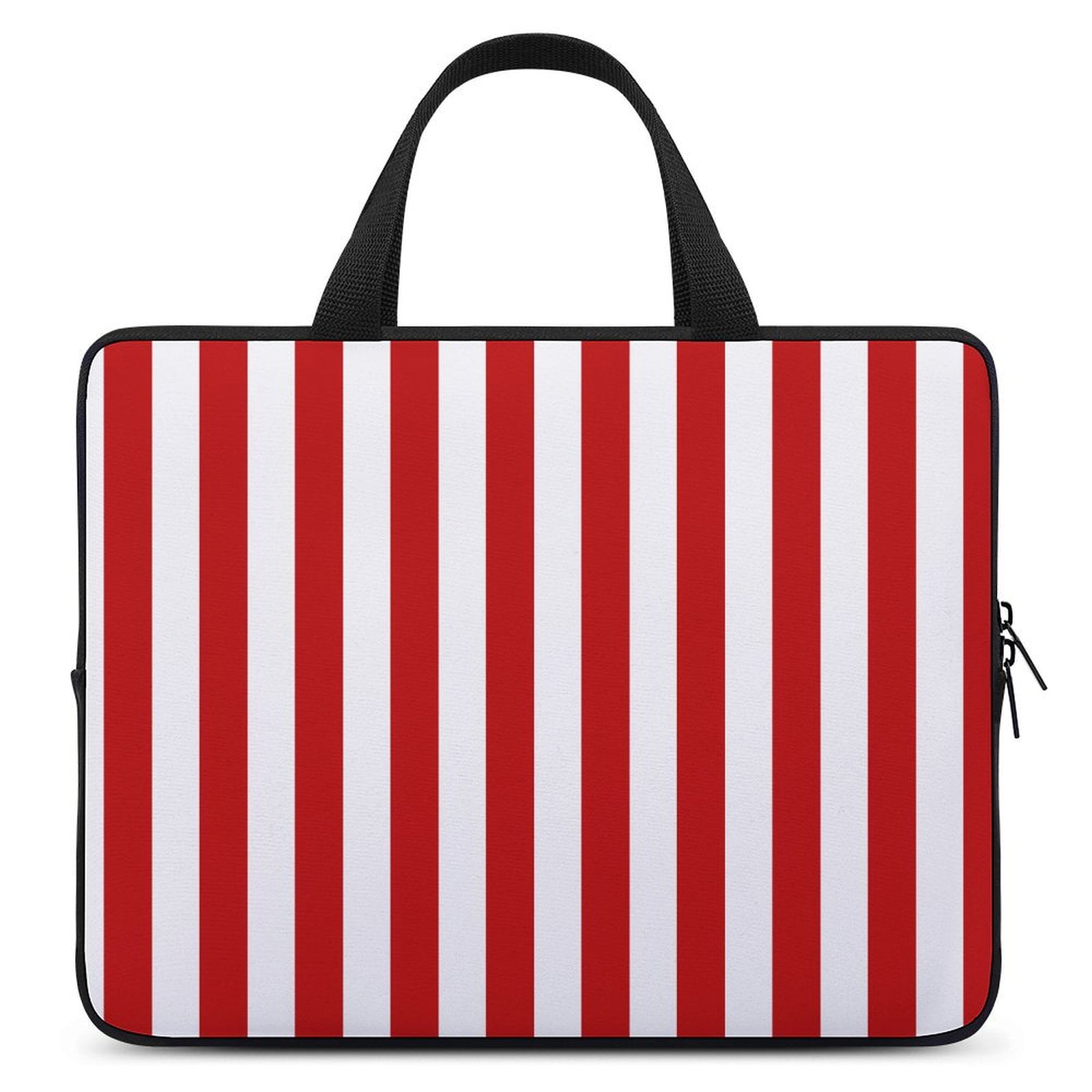Aesthetic Raspberry Red And White Vertical Laptop Bag Women Man 10 12 ...