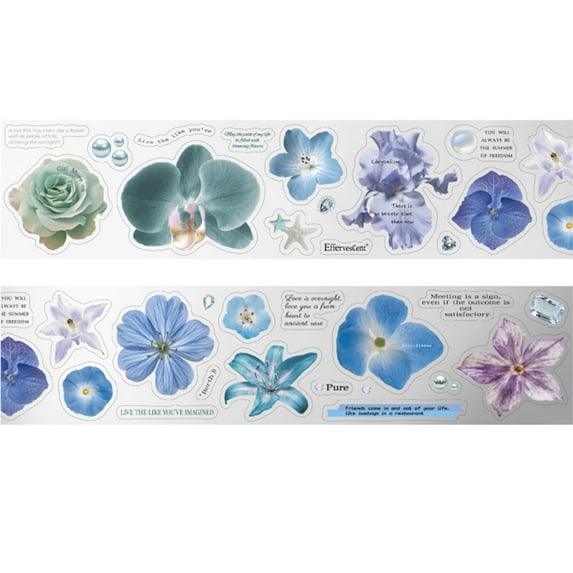 Aesthetic Reusable PET Art Sticker, Easy to Tear Without Residues, for ...