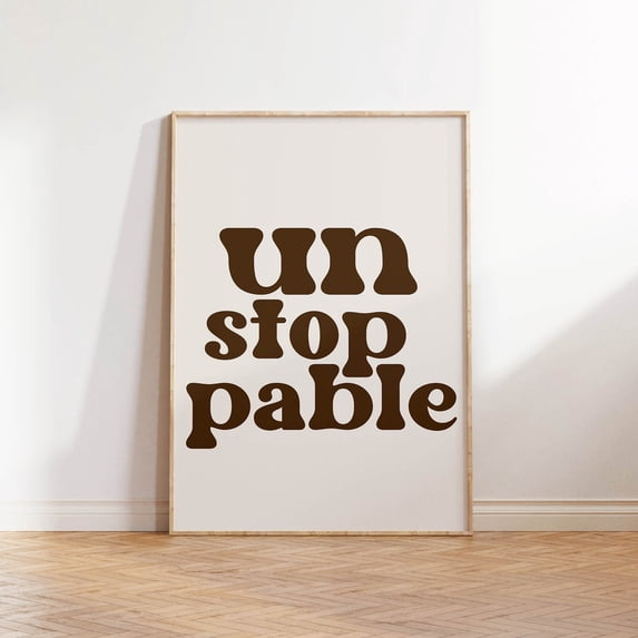 Aesthetic Room Decor Trendy Wall Art Retro Poster Inspirational ...