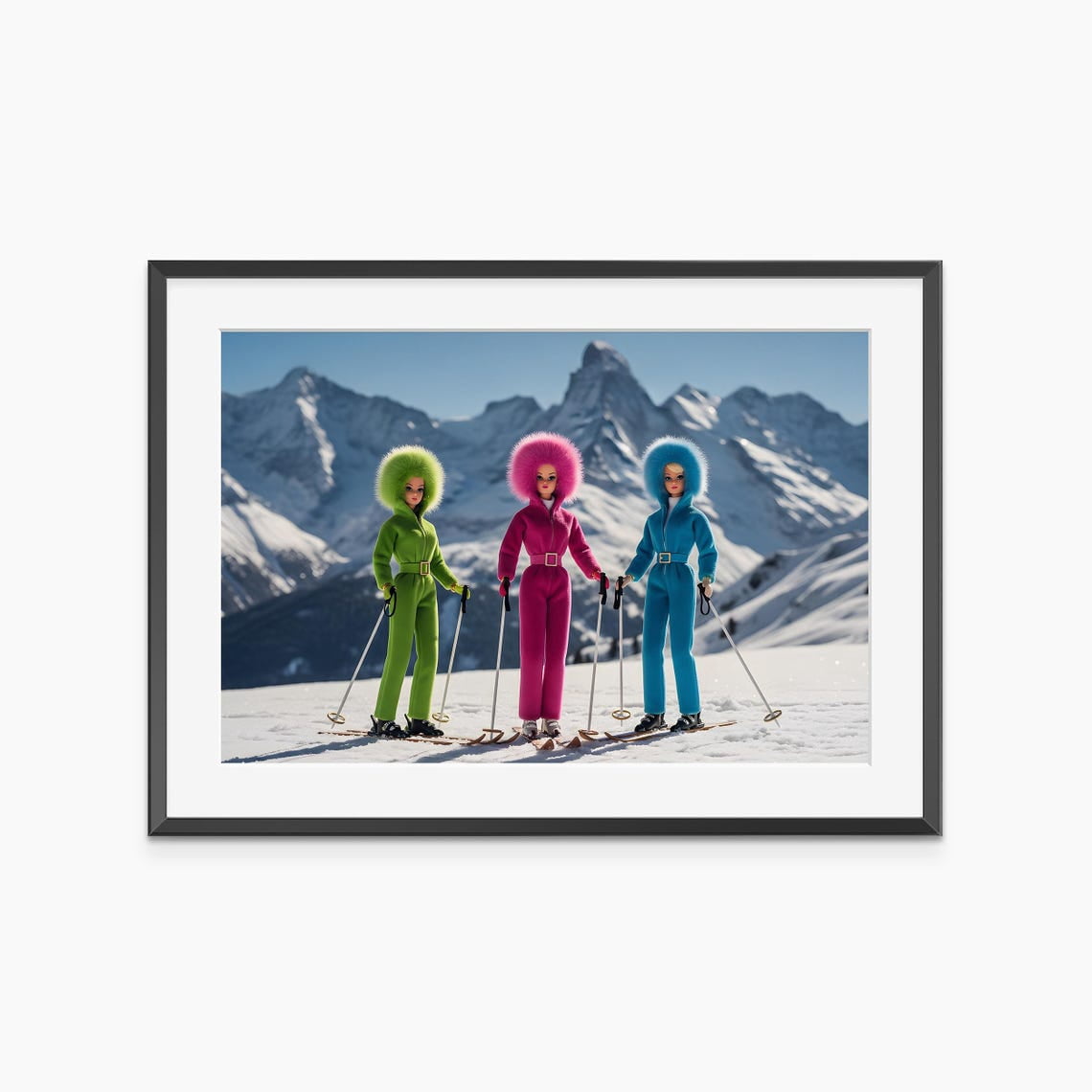 Aesthetic Room Decor Winter Wall Art Sport Museum Quality Photo ...