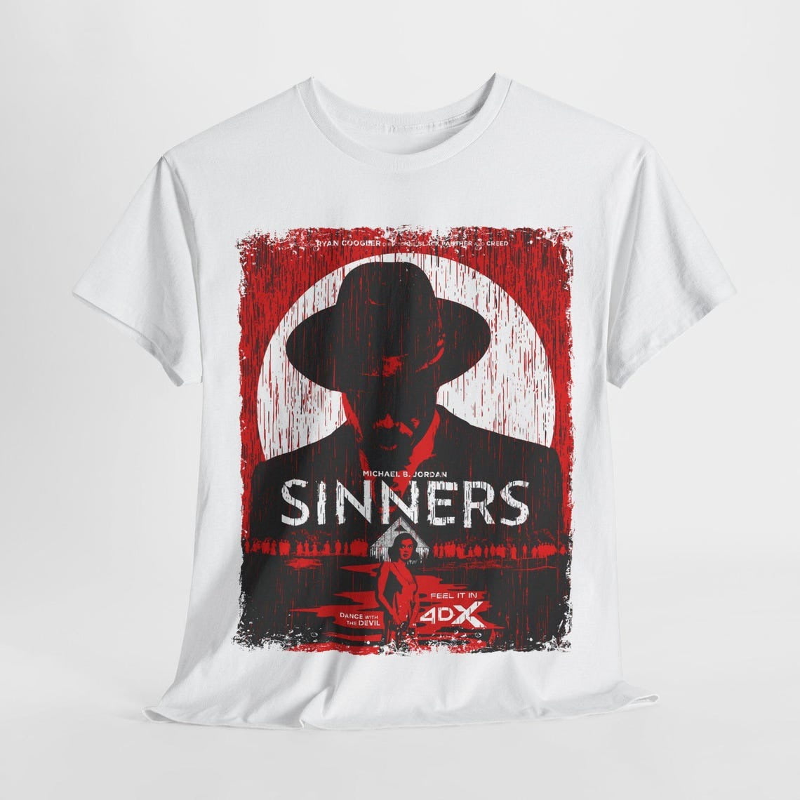 Aesthetic Sinners 2025 Action Movie Streetwear Horror Fan Shirt ...