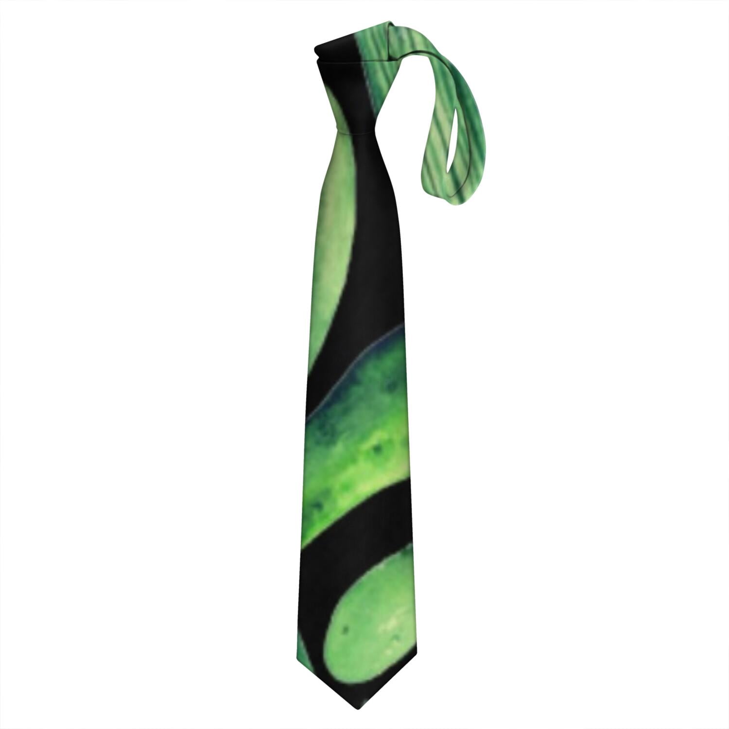 Aesthetic Succulent Necktie for Men - Desert-Themed Wedding & Prom Tie ...