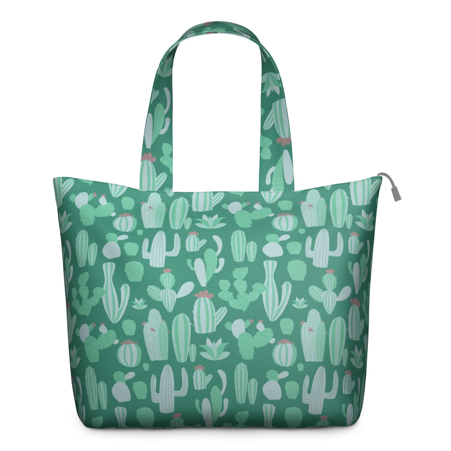 Aesthetic Succulent Weekender Bag Boho Cactus Travel Duffel with ...